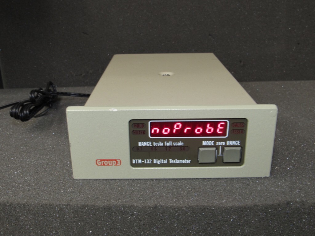 GMW Associates Group 3 DTM-132-DG Digital Teslameter, 14 Bit Resolution ...