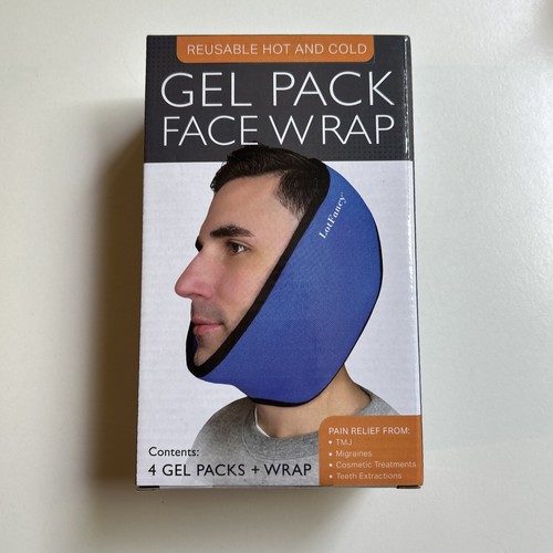Face Ice Heat Pack Therapy Wisdom Teeth Jaw Head Chin Wrap 4 packs lot ...