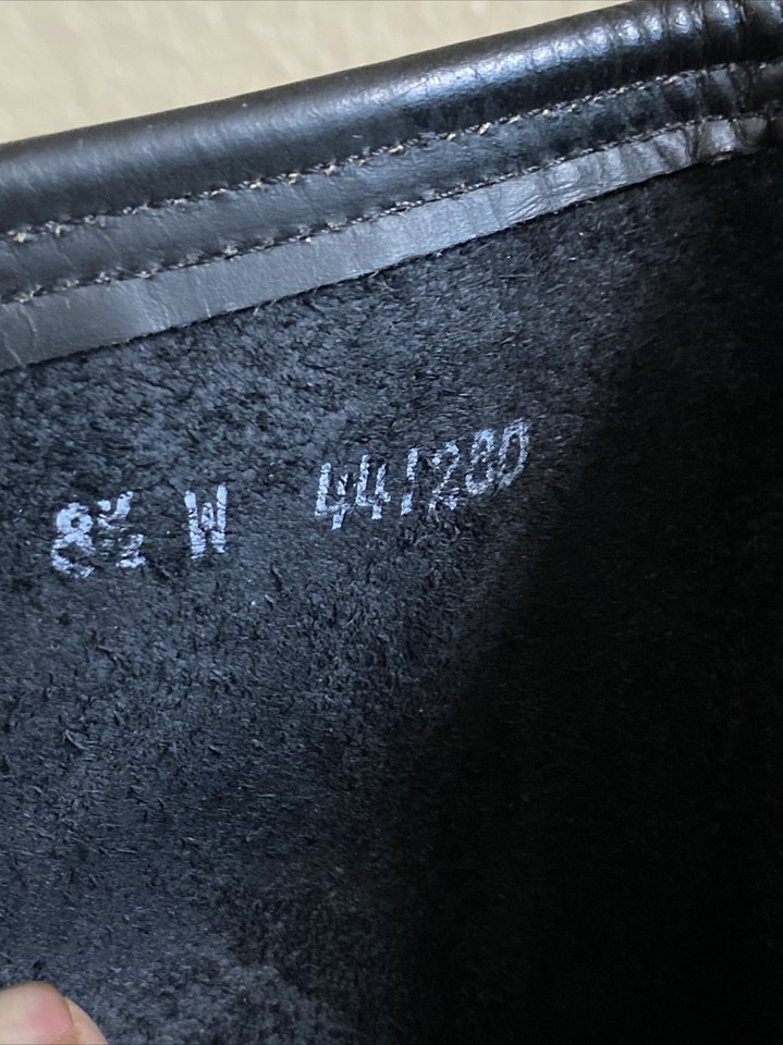 Vintage 91 B M Company Black Biltrite Military Combat Army Boots 8 1/2 ...