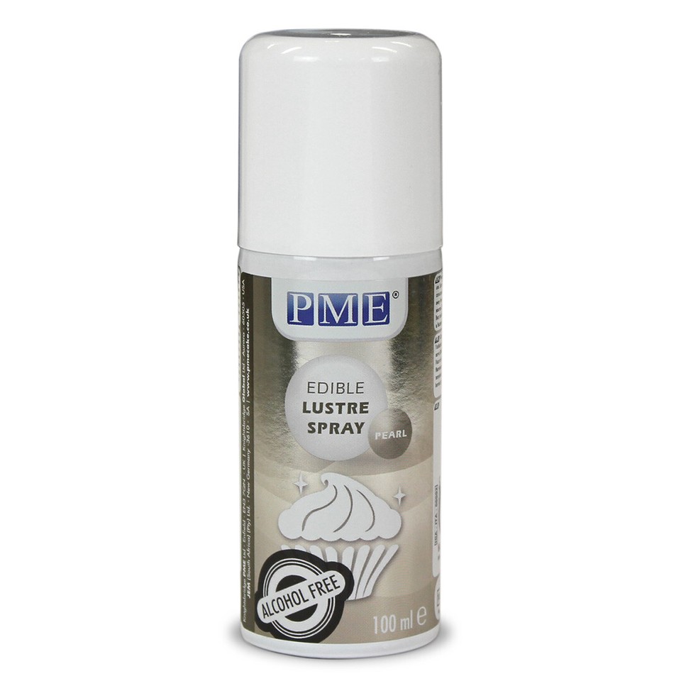 PME Lustre Spray Edible 100ml Glaze Cake Decorating Sugarcraft Icing ...