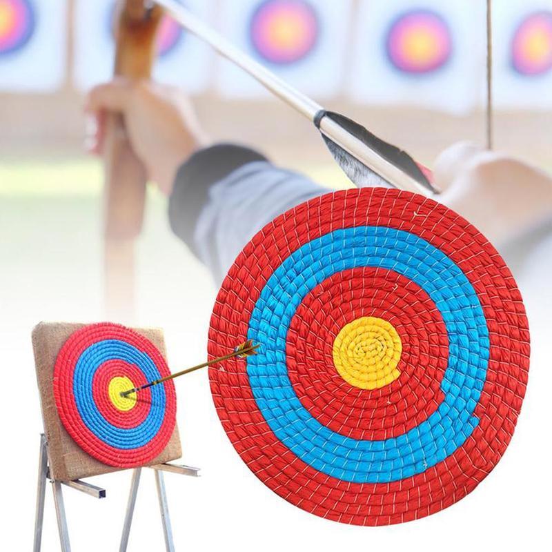 50cm/20"Archery Straw Target Round Bow Arrow Target Shooting Practice ...