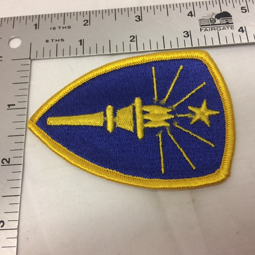 Vintage Military Patch Indiana Army National Constabulary Force Yellow ...