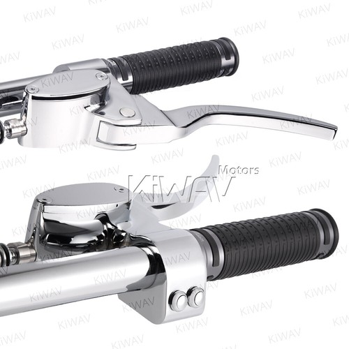 CNC Chrome hydraulic hand Control Brake & Clutch master cylinder Lever ...