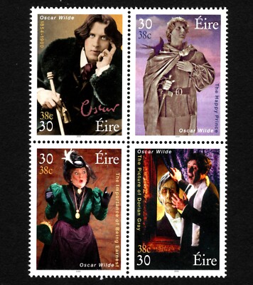 OPC 2000 Ireland Oscar Wilde Playwright Block Sc#1235a MNH 49509b | eBay