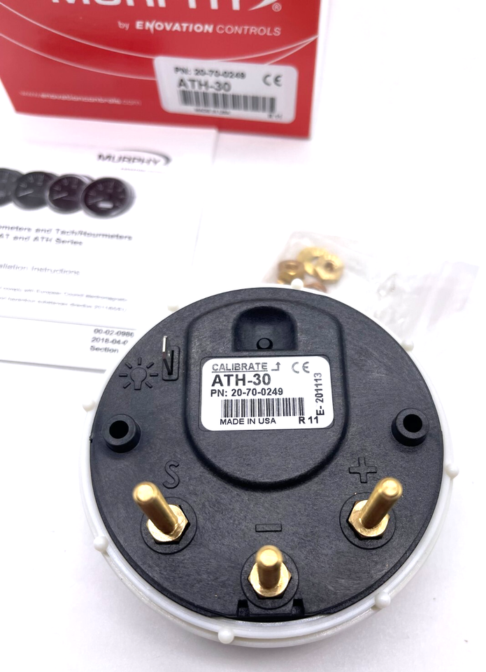 MURPHY ATH-30 HOUR METER 3,000 RPM TACHOMETER SAME DAY SHIPPING | eBay