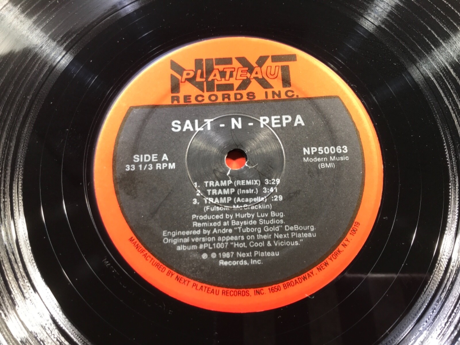 C3-71 SALT-N-PEPA Tramp ... 12” SINGLE ... 1987 ... NP50063 | eBay UK