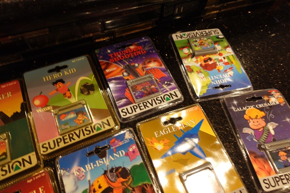 14X Games for SUPERVISION Vintage Electronic Handheld Tabletop Video ...