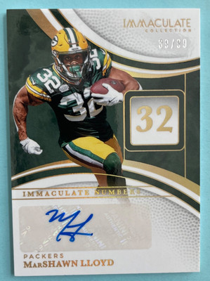 2025 Panini Immaculate Football /99 Auto #INS-MLD Marshawn Lloyd | eBay