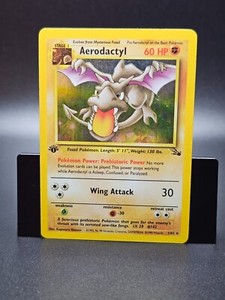 Aerodactyl 1999 Fossil #01/62 1st Edition Holo Price Guide - Sports ...