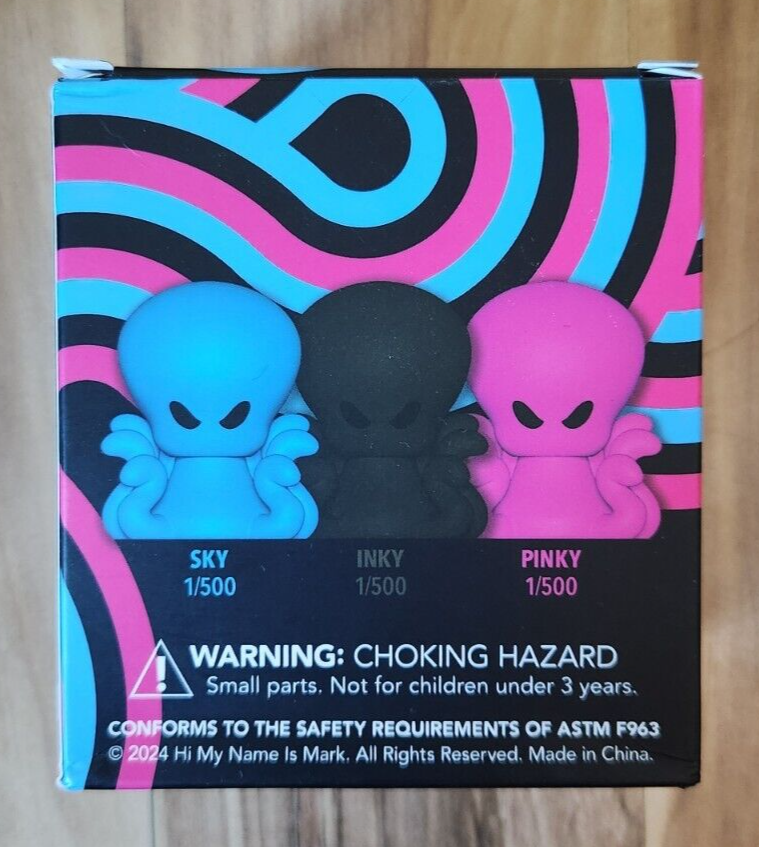 HMNIM Hi My Name Is Mark INKY Octopus Toy Limited /500 Blink-182 Mark ...