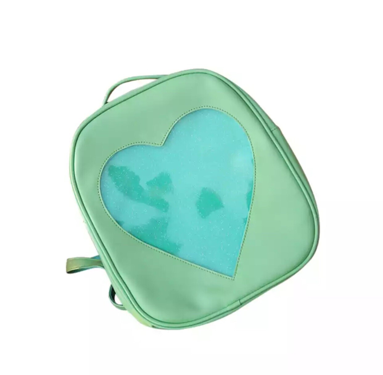 Teal Ita Backpack Transparent Heart New | eBay