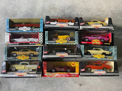 12 American Muscle cars in original boxes. | eBay