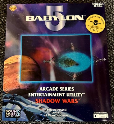 BABYLON 5 CD-ROM ARCADE SERIES UTILITY SHADOW WARS LIMITED EDITION ...
