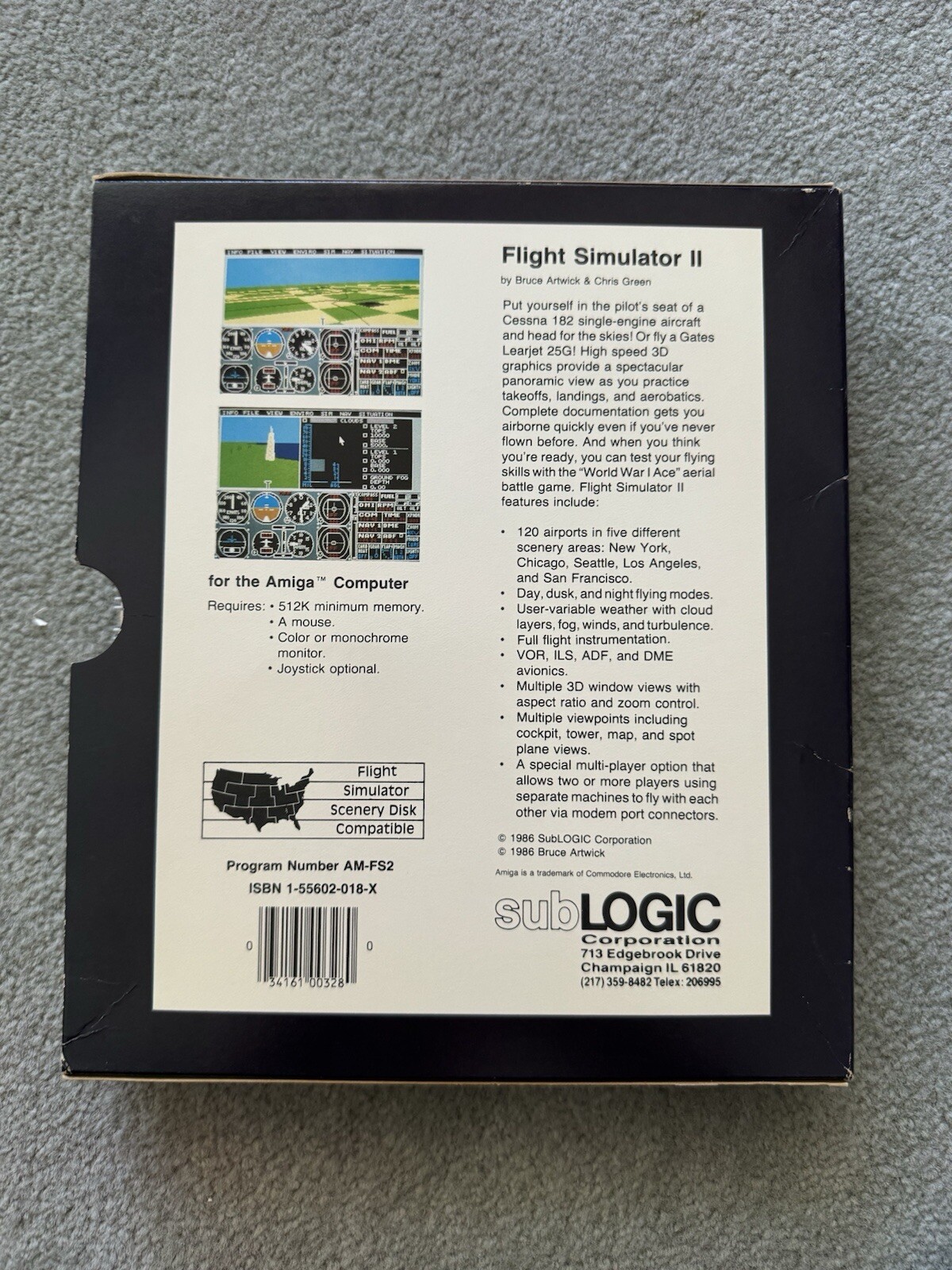 SUBLOGIC Flight Simulator 2 GOOD CONDITION | eBay