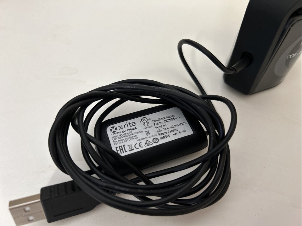 X-Rite ColorMunki Display CMUNDIS Black Ergonomic Monitor Calibration ...