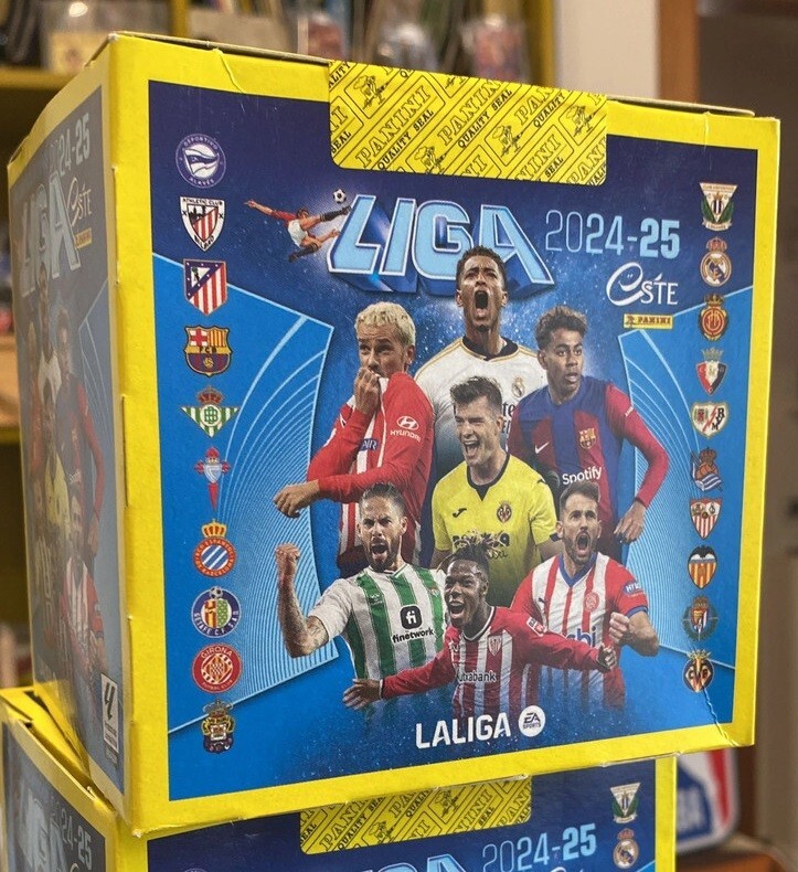 💥 2024-25 SEALED CASE x8 BOX LA LIGA ESTE Extra Gold Lamine Yamal ...