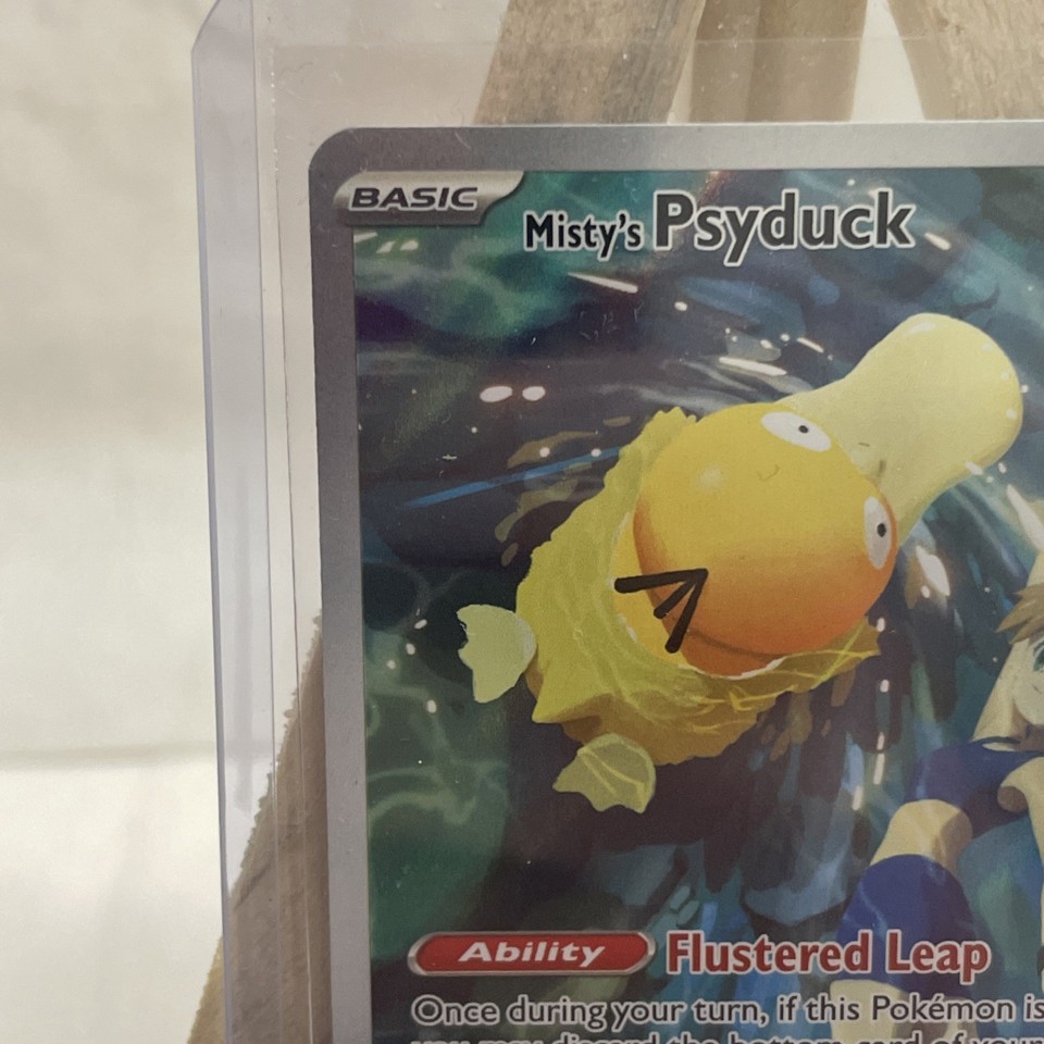 Misty's Psyduck - 193/182 - Illustration Rare - Destined Rivals - NM/M ...