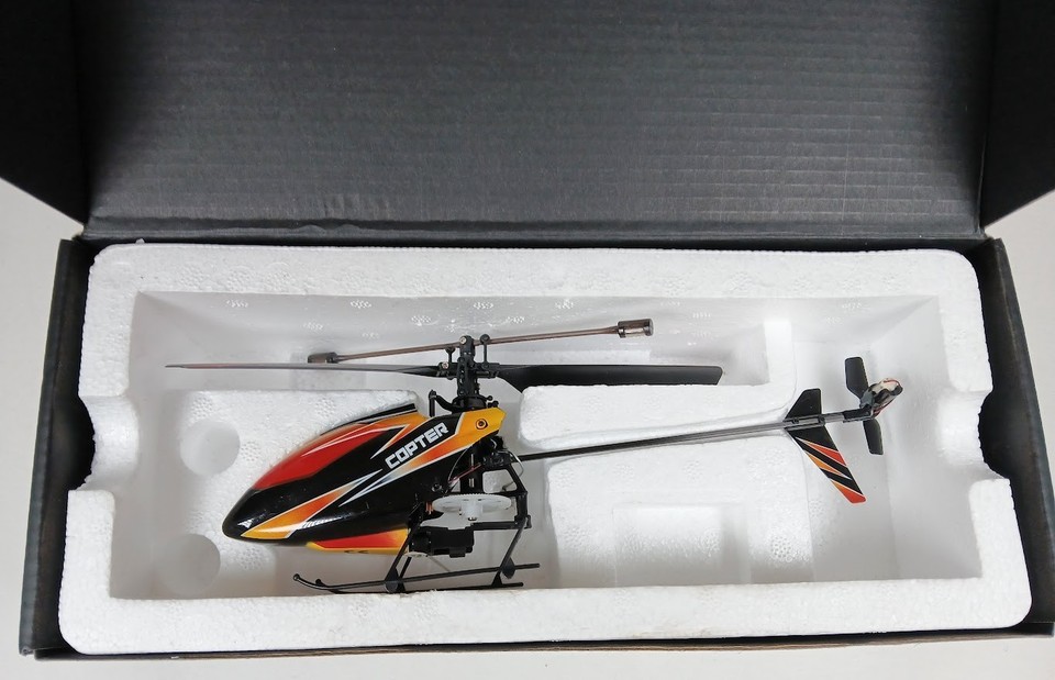 WL TOYS V911 MICRO SERIES COPTER 4 CH RC HELICOPTER NEW NEVER USED IN ...