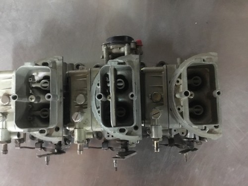 1962, 1963 Ford Galaxie set of 3 carburetors for 406 ci high ...