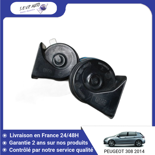 🇫🇷 KLAXON / AVERTISSEUR PEUGEOT 308 ♻️ 9815870780 | eBay