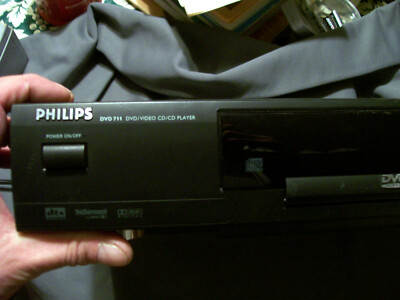 PHILIPS DVD PLAYER DVD 711 DVD/VIDEO CD/CD PLAYER UNIT ONLY | eBay