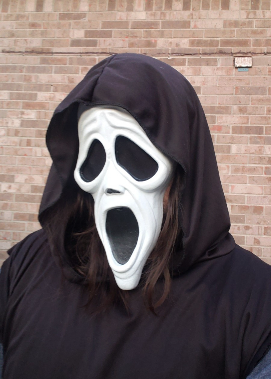 Latex Doofy Ghostface Mask Scary Movie Scream Halloween Ghost Face ...