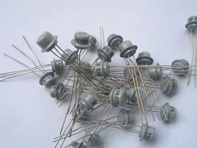 20pcs MP13B HQ PNP Low Noise Rus Ge TRANSISTORs 15V HFE=20..60 Military ...