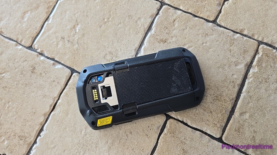 Zebra TC700K Mobile Barcode Terminal Reset to Factory W/ Battery no ...