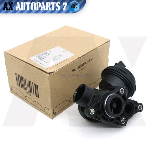 Genuine OEM Engine Coolant Thermostat 06M121678H Kit For VW/Audi A8 Q7 ...