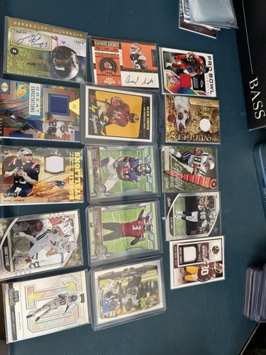 Big Sports Card Lot Huge Collection - Rookies, Autos, Numbered Cards ...