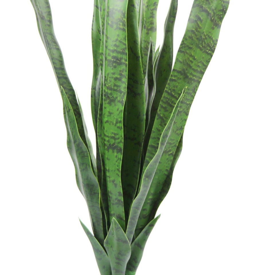 Artificial Snake Plants 30" Faux Agave Fake Sansevieria Artificial Silk ...