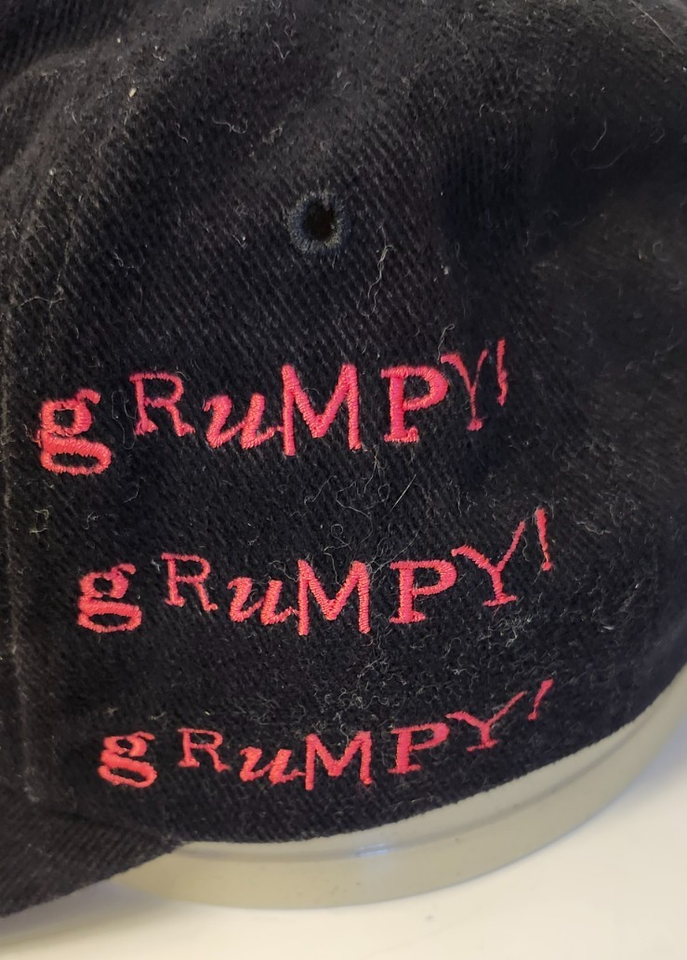 Vintage Grumpy Snow White and the Seven Dwarfs Snapback Hat Cap Goofy’s Hat Co. | eBay