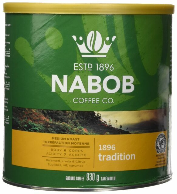 NABOB Traditional Fine Grind Coffee 930g / 2lbs Made in Canada for sale ...