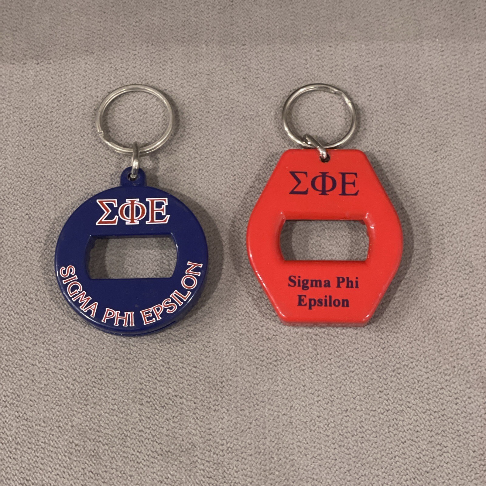 Two Sigma Phi Epsilon Bev Key - Beverage Can Bottle Opener Key Ring | eBay