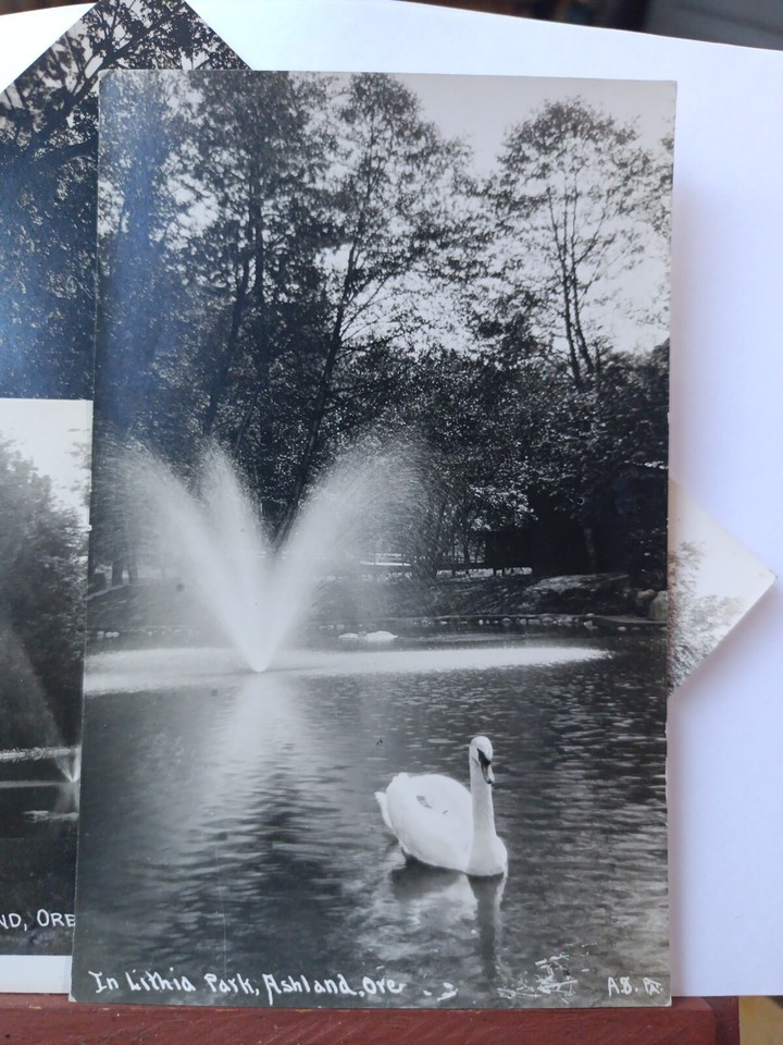 Vintage RPPC. Lot Of 3. Lithia Park. Ashland, Oregon. 1939 - 50 (N12 ...