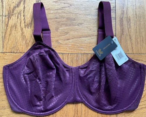 38G - WACOAL Visual Effects Minimizer Bra, Italian Plum, New | eBay
