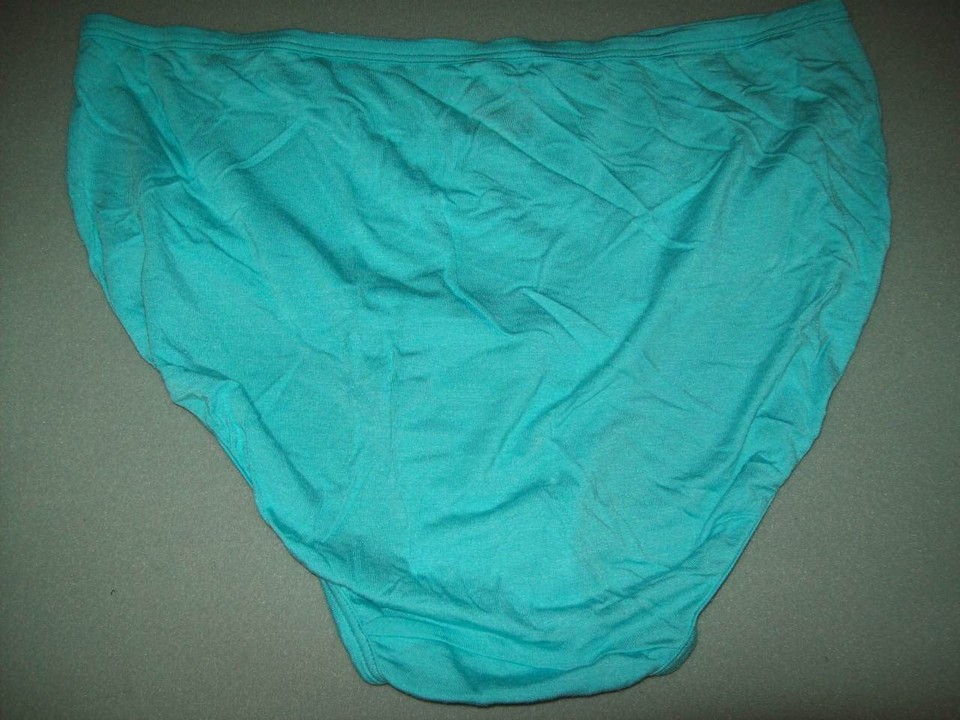 NWT JOCKEY MICRO MODAL SPANDEX BRIEF ELANCE PANTIES 2161 463 AQUA SZ 6 ...