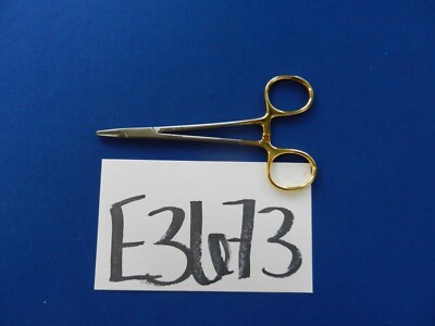 E3673 Jarit 121-121 Halsey Straight Serrated Needle Holder | eBay