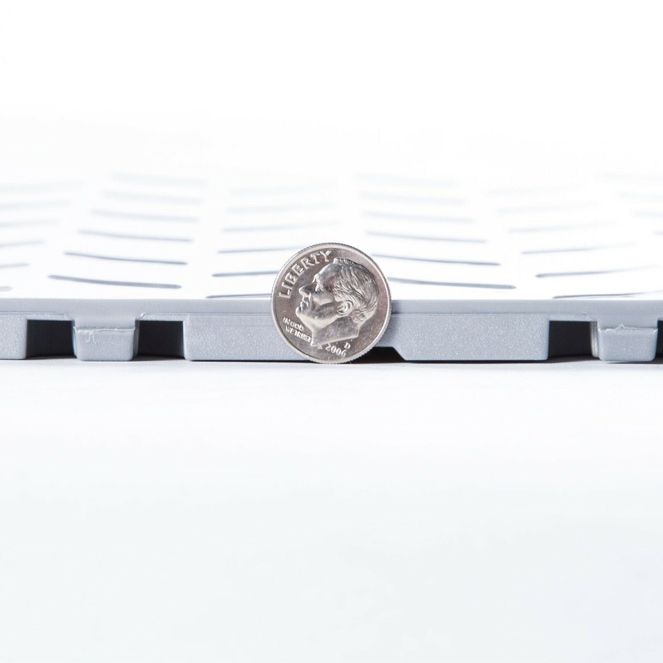 FlooringInc Nitro Diamond Interlocking Garage Floor Tiles,12" x 12 ...