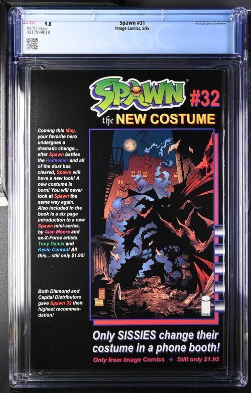 Spawn 31 - 1st Redeemer - New Spawn Costume - Todd McFarlane - CGC Graded 9.8 | eBay
