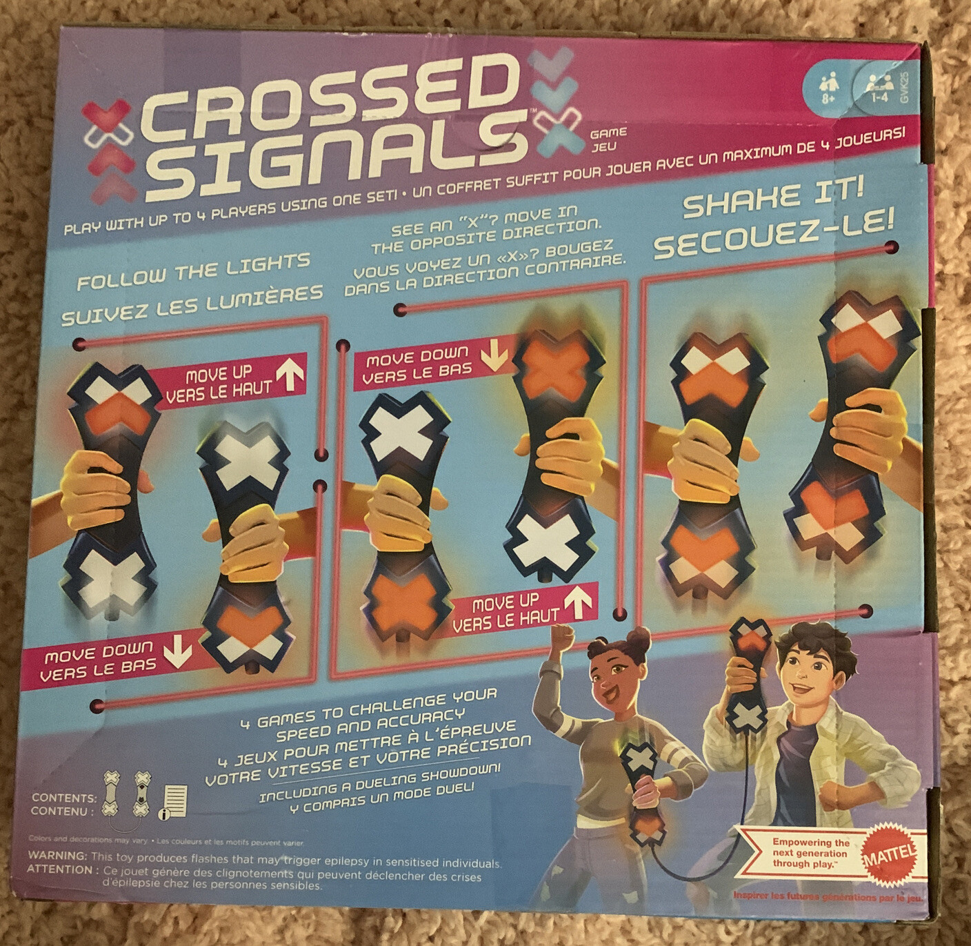 Crossed Signals Dueling Electronic Game by Mattel. NEW | eBay
