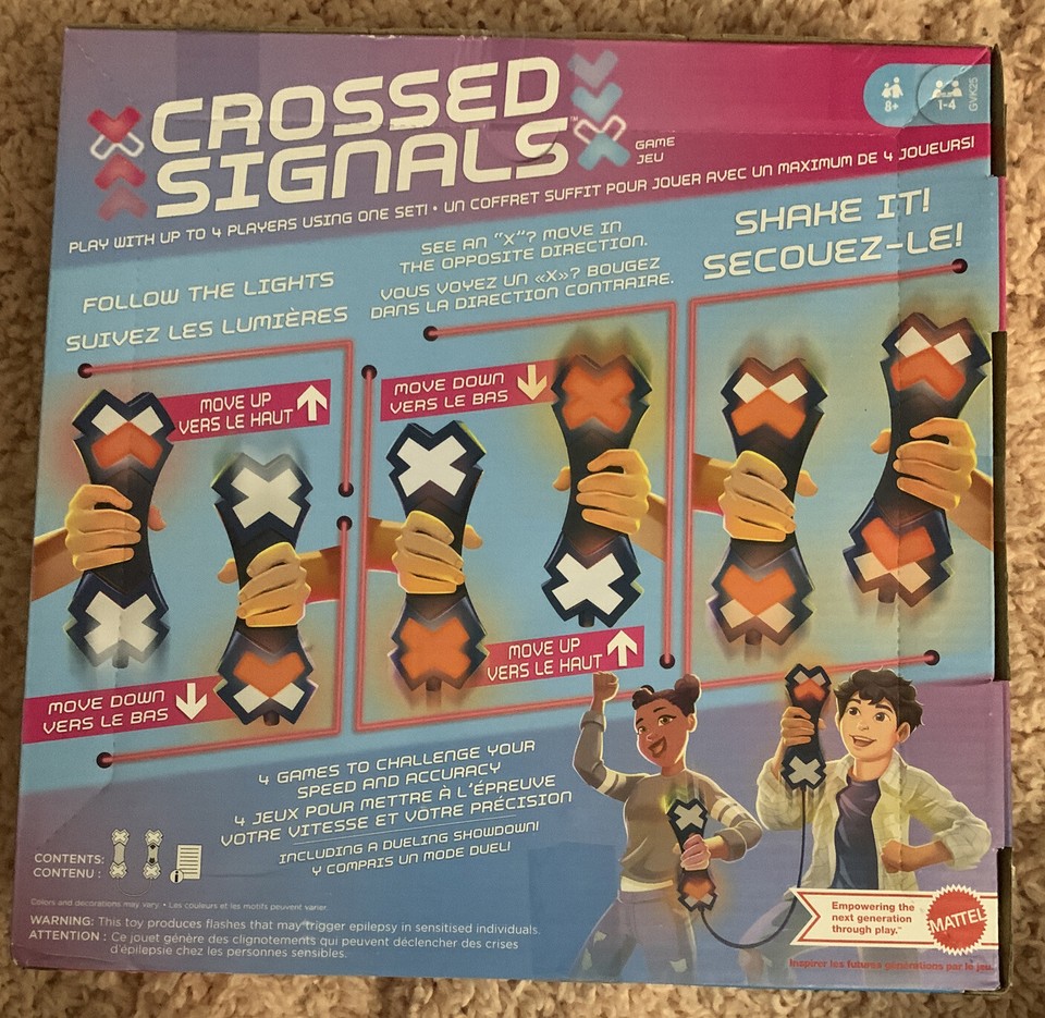 Crossed Signals Dueling Electronic Game by Mattel. NEW | eBay