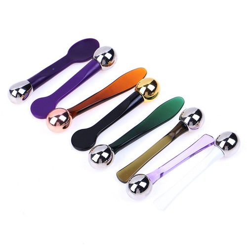 Metal Face Mask Spoon Anti Wrinkle Eye Fatigue Relief Massage Stick ...