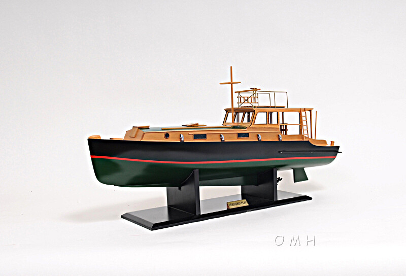 Hemingway™ Pilar Fishing Boat Wooden Boat Model Replica | eBay