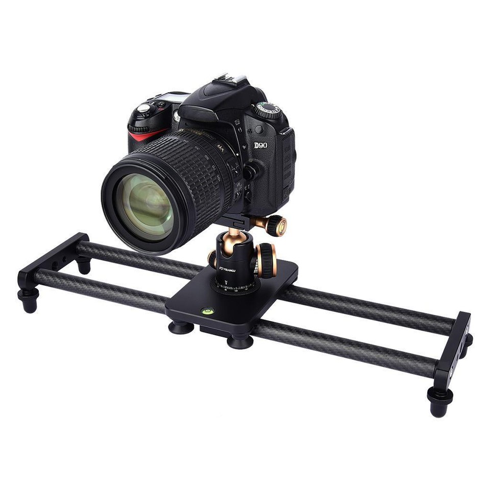 Adjustable Carbon Fiber DSLR Camera Slider Track Video Stabilizer Rail ...