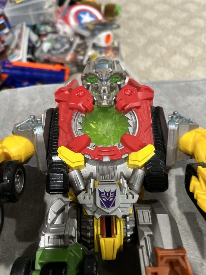 2008 Transformers Construction Devastator Mega Power Bots 12" Revenge ...