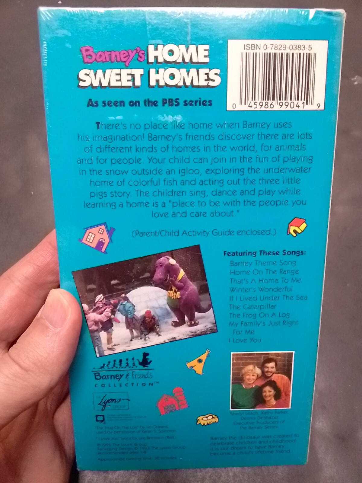 Barney - Barneys Home Sweet Homes (VHS, 1993) for sale online | eBay
