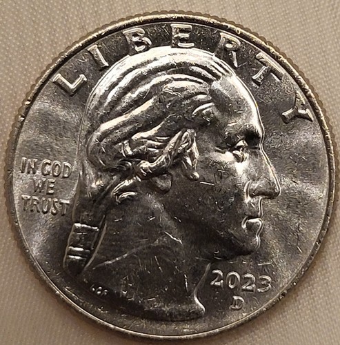 Cool Rare Jovita Idar Quarter 2023 D mint Error Coin Reading "In Cod We ...
