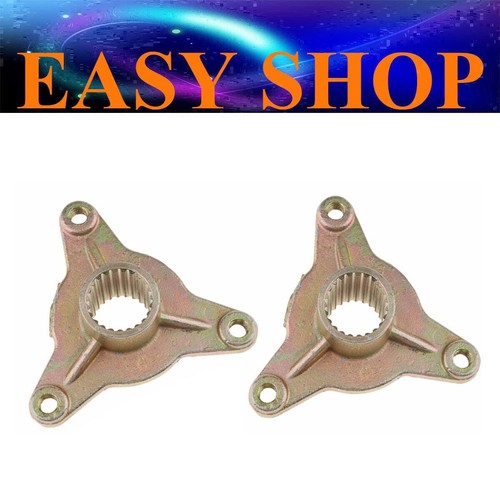 2Pcs 3 Stud 23 Tooth Spline Wheel Rear Axle Hub 125cc 110cc Quad Bike ...
