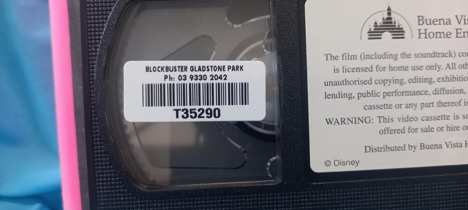 Lucky Break Ex Rental Blockbuster VHS Big Case | eBay